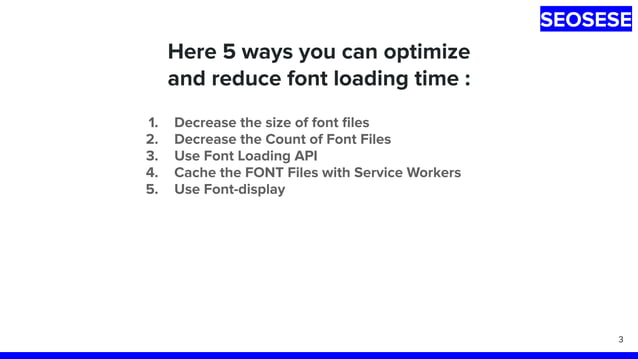 5 Ways To Optimize Font Loading Performancepdf
