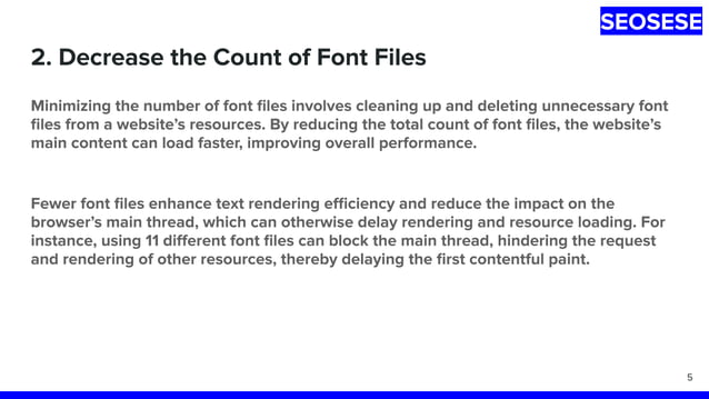 5 Ways To Optimize Font Loading Performancepdf