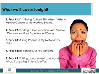 5 Ways To Overcome The Fear And Dread Of Networking | PPT