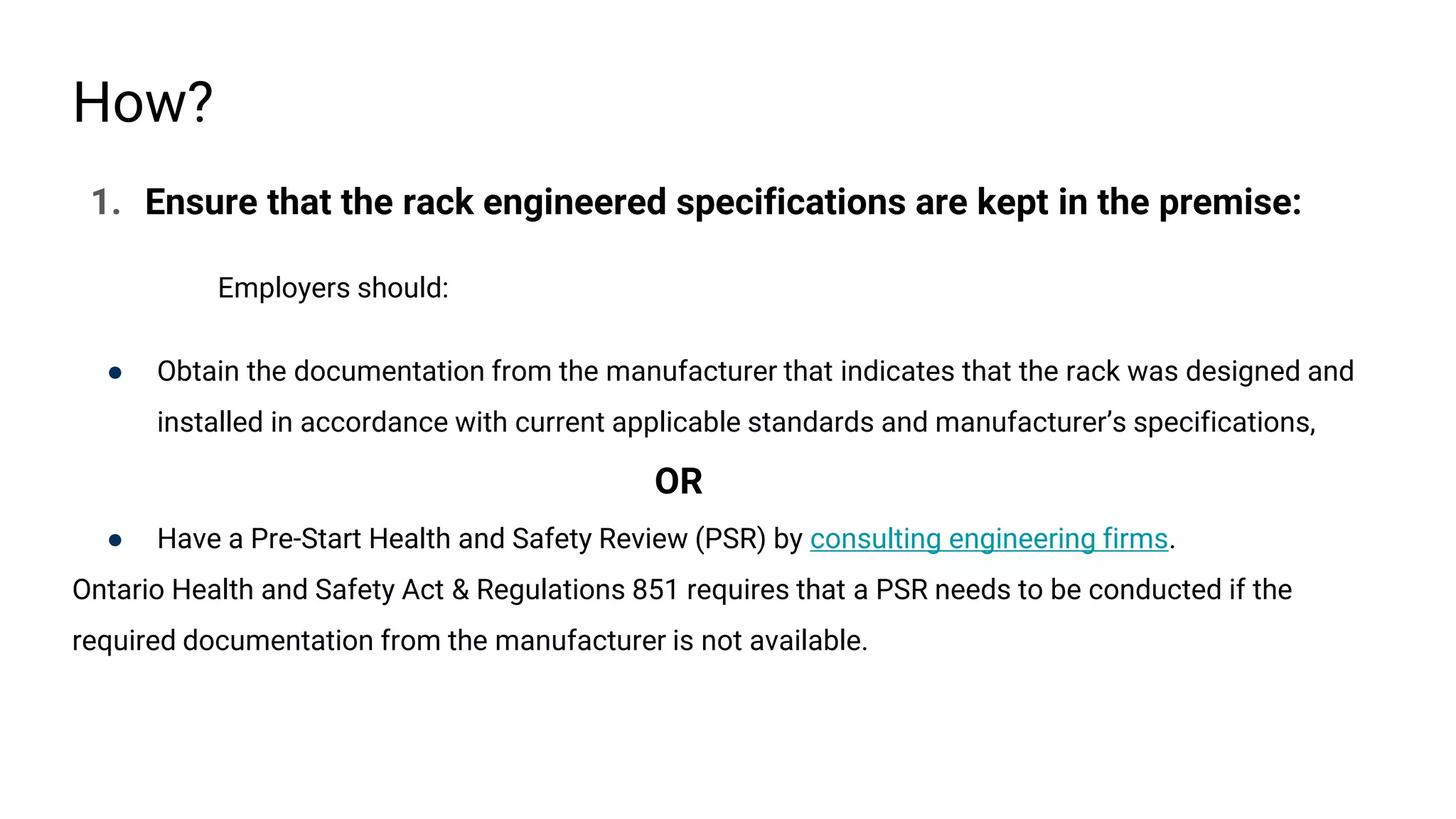 5 ways to prevent industrial racking failures in your plant (1) | PPT
