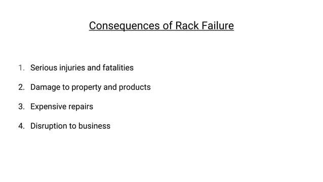 5 ways to prevent industrial racking failures in your plant (1) | PPT