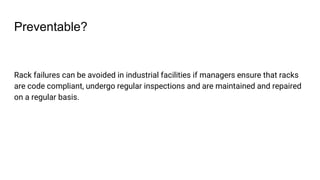 5 ways to prevent industrial racking failures in your plant (1) | PPT