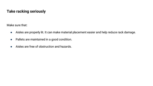 5 ways to prevent industrial racking failures in your plant (1) | PPT
