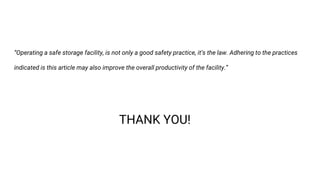 5 ways to prevent industrial racking failures in your plant (1) | PPT