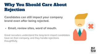 5 Ways to Reject Job Applicants | PPT