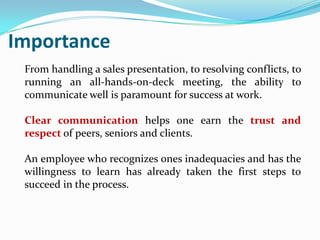 5 ways to sharpen communication skills | PPT