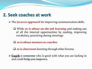 5 ways to sharpen communication skills | PPT