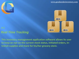 Free Inventory App for Grocery Store | PPT