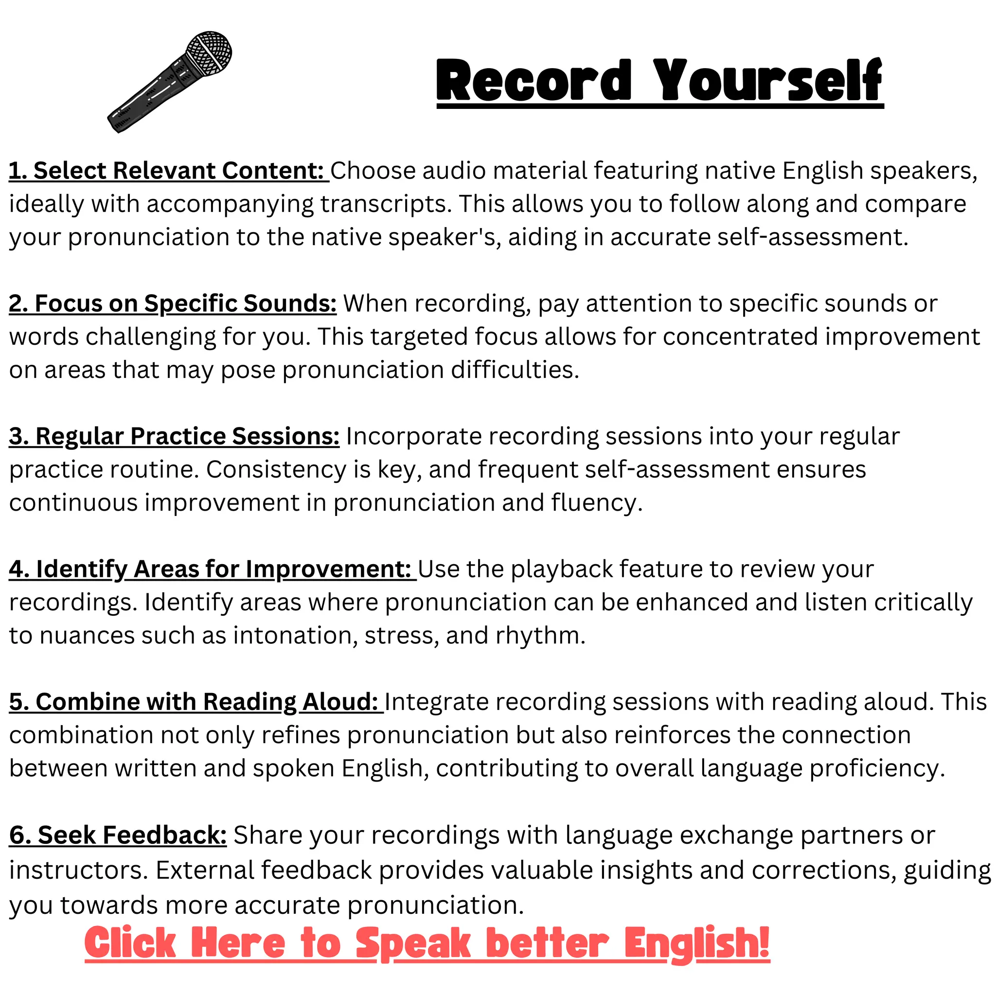 5 Ways to speak Perfect English | PDF