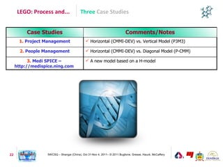 The LEGO Maturity & Capability Model Approach | PDF