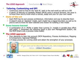 The LEGO Maturity & Capability Model Approach | PDF