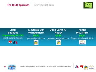 The LEGO Maturity & Capability Model Approach | PDF