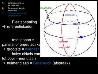 5w de aardrotatie | PPT