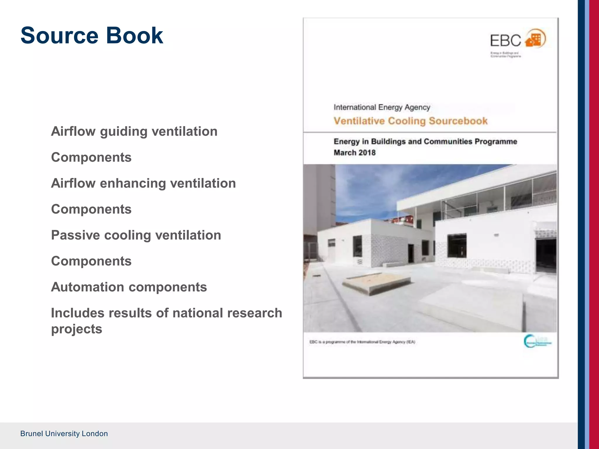 IEA EBC Annex 62 Ventilative cooling | PPTX