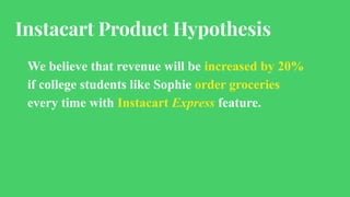 Instacart Product Discovery | PPT