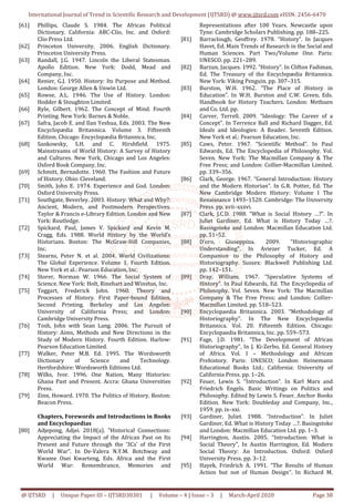 What is History The Science of the Past in Perspective | PDF