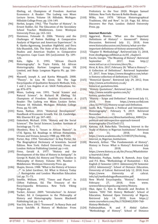What is History The Science of the Past in Perspective | PDF