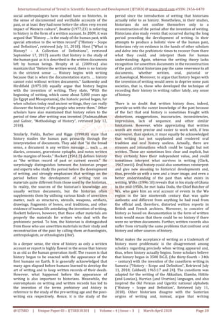 What is History The Science of the Past in Perspective | PDF