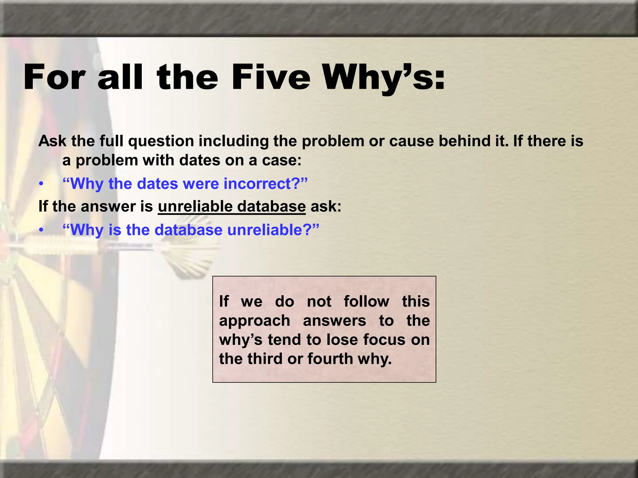 Why - why -analysis Training Presentation | PPTX