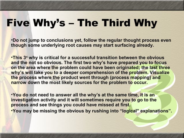 5 why analysis | PPT