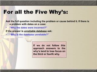 5 why analysis | PPT