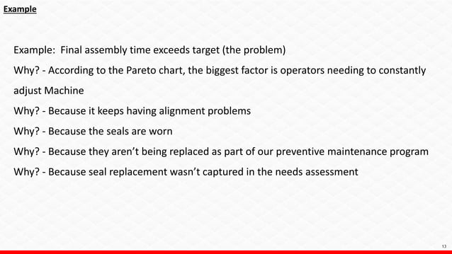 5 why analysis training presentaion | PPTX