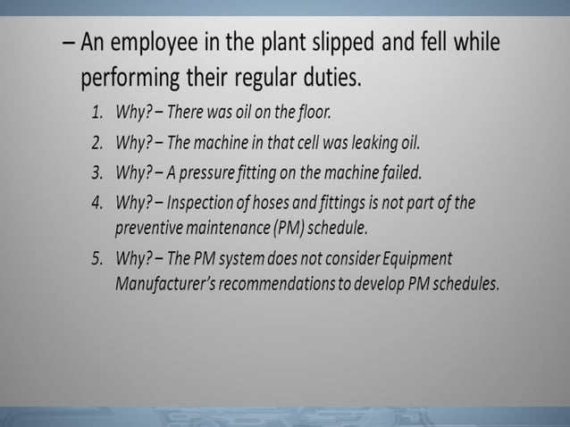5-Why Training | PPT