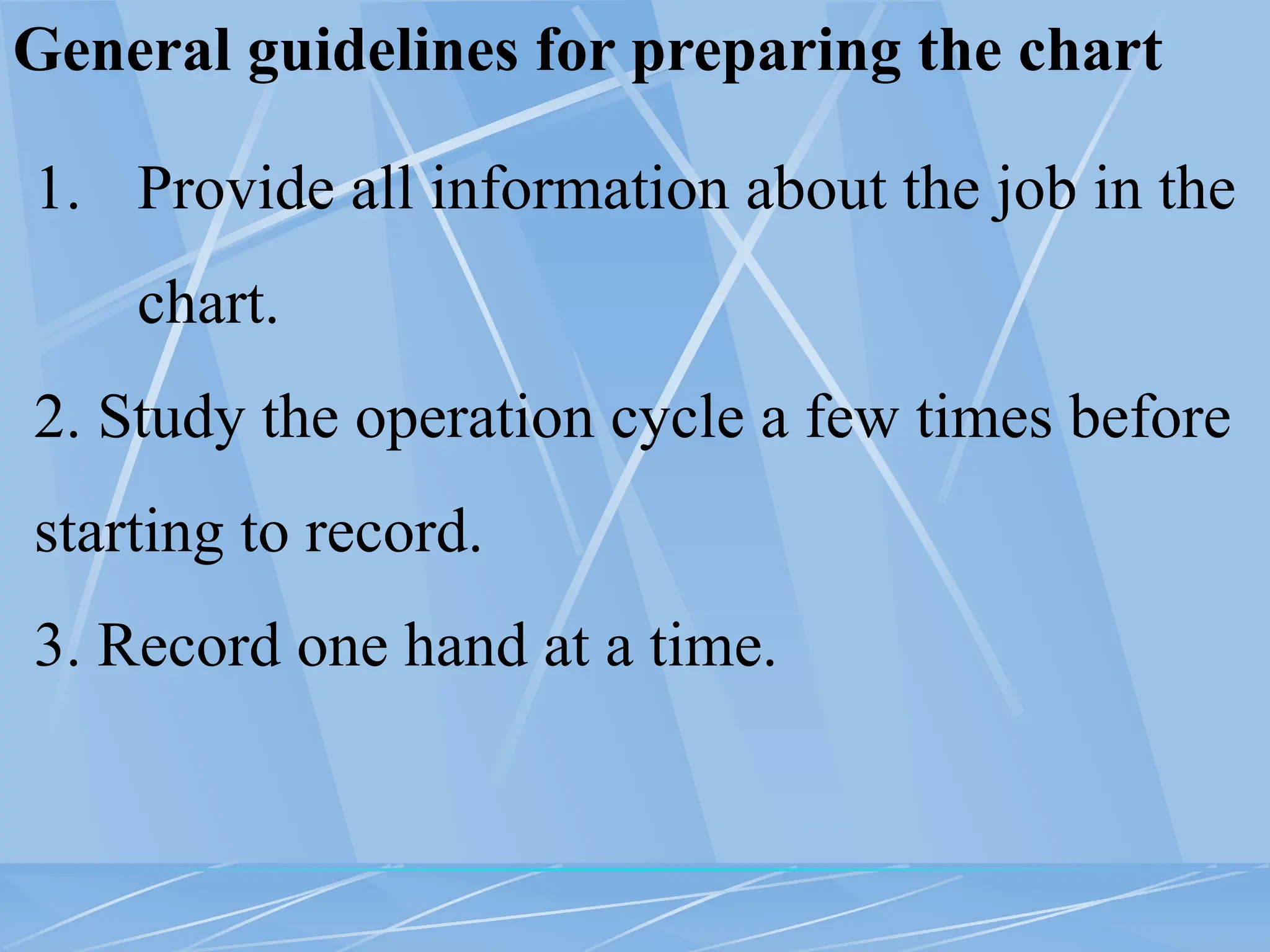 (WORKSTUDY AND ERGONOMICS) lecture. 5 | PPT