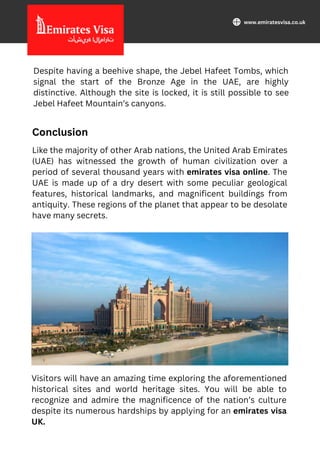 5 World Heritage Sites in UAE | PDF