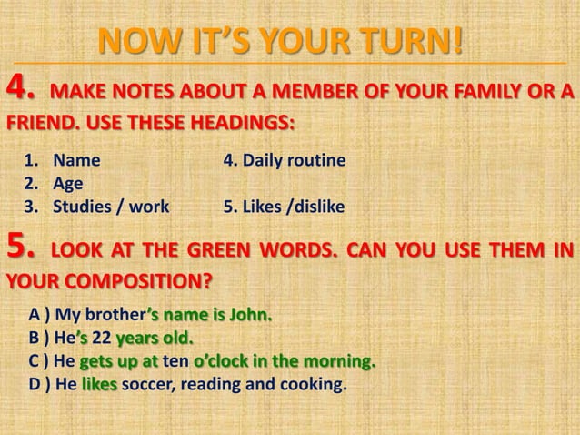 5 writing my brother | PPT