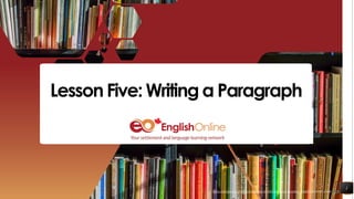 5 writing a paragraph | PPT