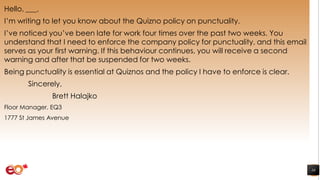 5 writing a professional email desktop | PPT