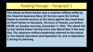 5 w’s and 1 h reading practice | PPTX