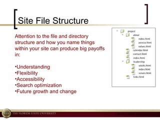 5 wsg site-structure | PPT