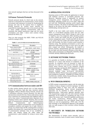 Wireless Sensor Network – Theoretical Findings and Applications | PDF