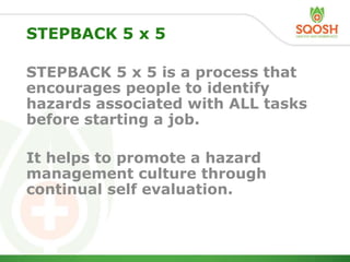 5 x 5 hazard management | PPTX