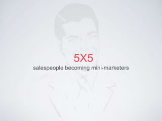 Sales Hacker Series - Tawheed Kader (TK) - 5x5 method | PPT