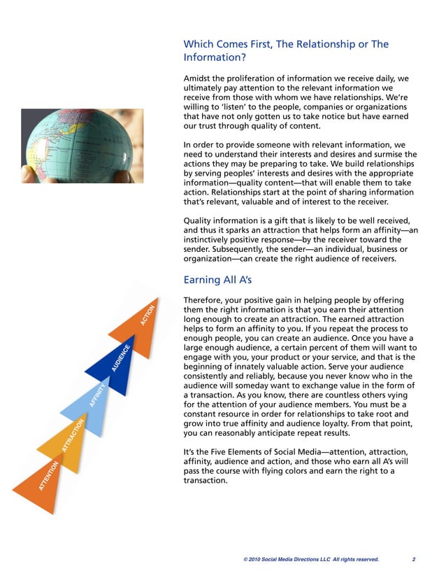 5 x6 social media revenue matrix | PDF