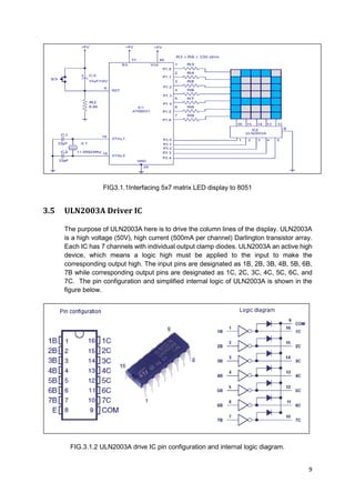 5x7 matrix led display | PDF