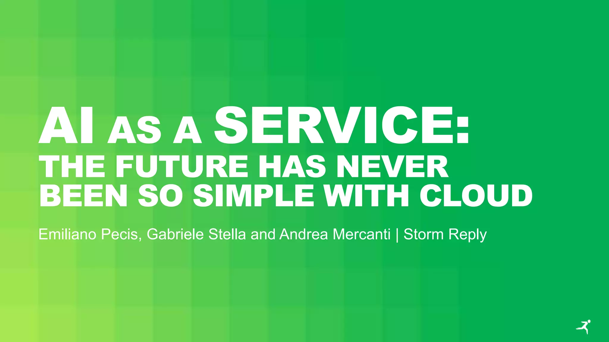 Reply Xchange Milan - AI as a Service - AWS AI Services | PPT | Free ...