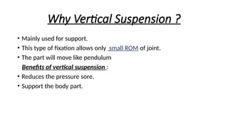 Suspension therapy knee joint, exercise therapy | PPTX