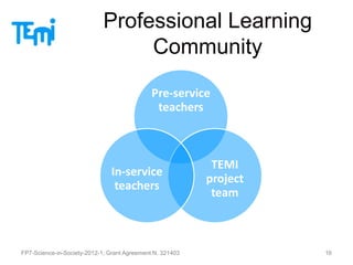 Involving Irish Pre-Service Science Teachers in the TEMI Project | PPT
