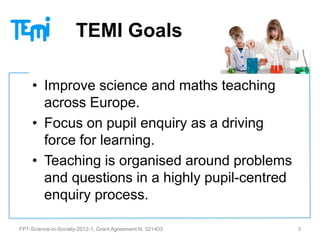 Involving Irish Pre-Service Science Teachers in the TEMI Project | PPTX