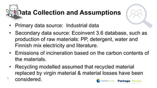 Environmental benefits of re-usable food packaging | PPTX