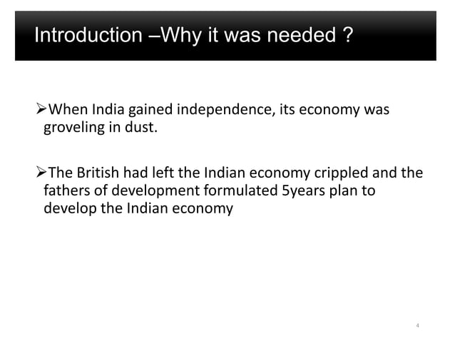 5 year plan ppt | PPTX | Commodities | Economy