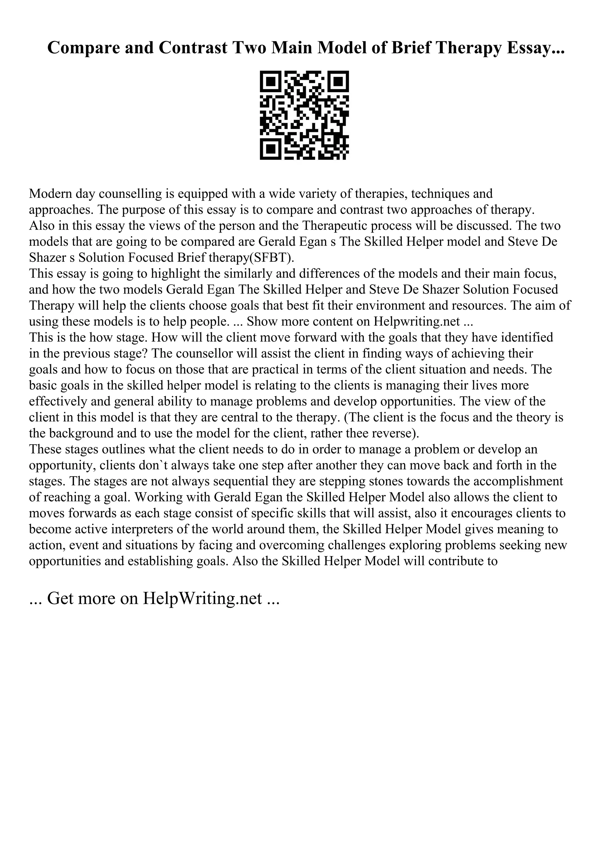 5 Years From Now Essay Sample | PDF