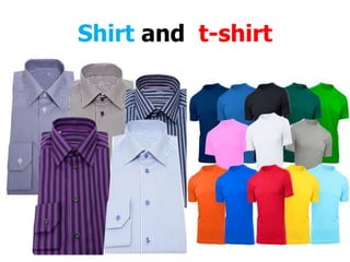 Clothing Vocabulary and present progressive tense- | PPTX