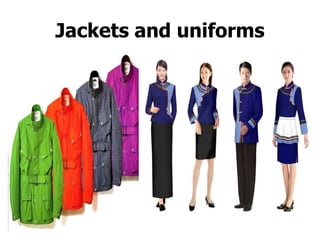 Clothing Vocabulary and present progressive tense- | PPTX