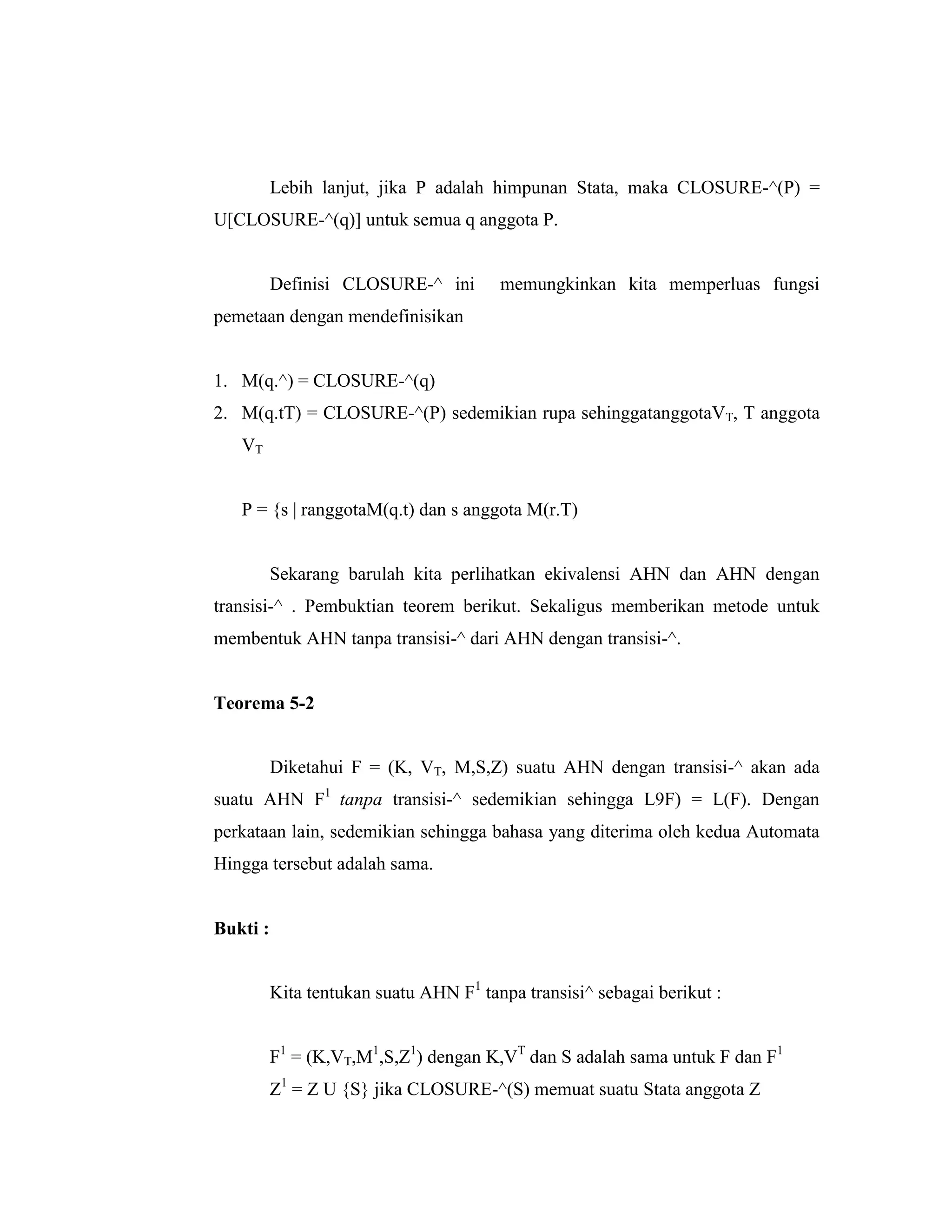 Teori bahas automata | PDF