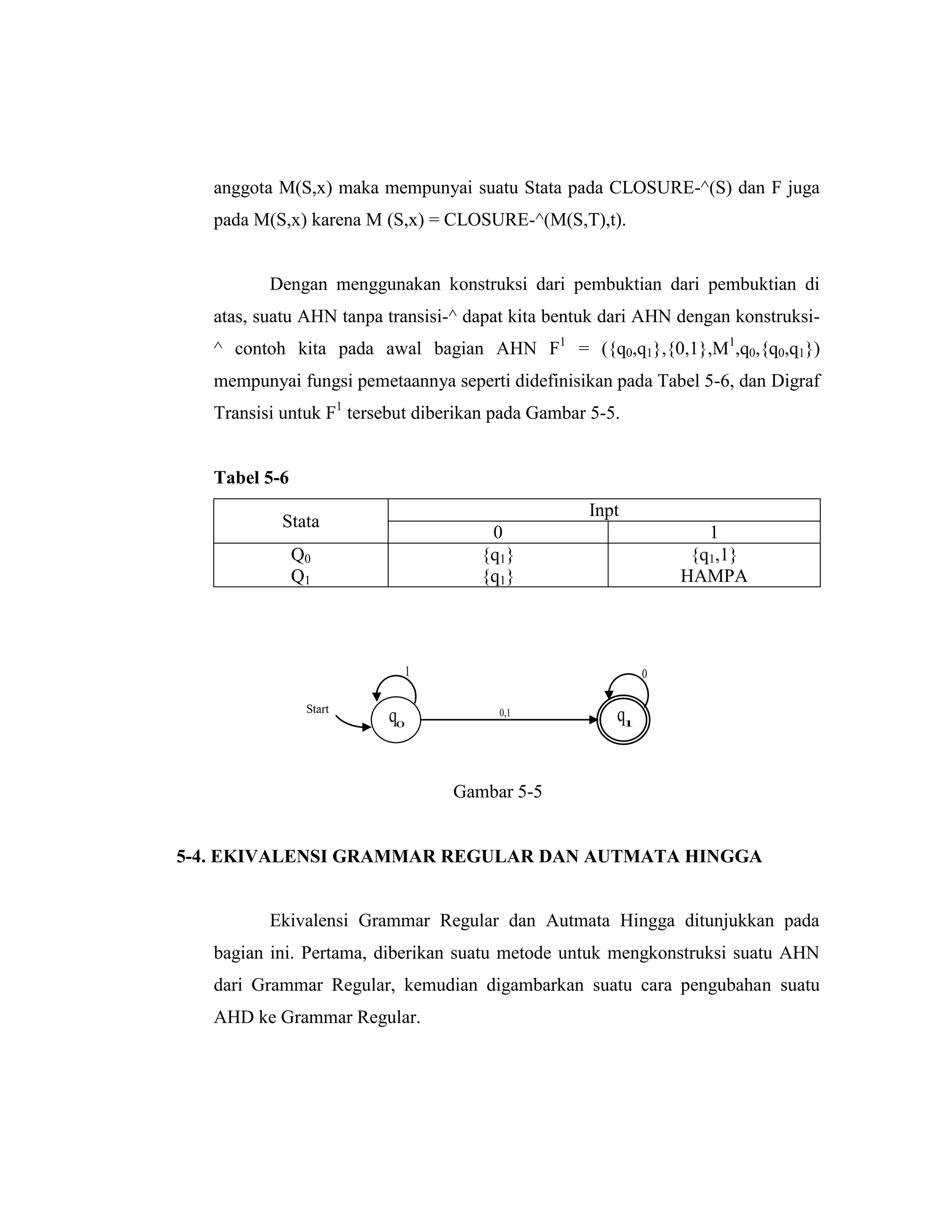 Teori bahas automata | PDF